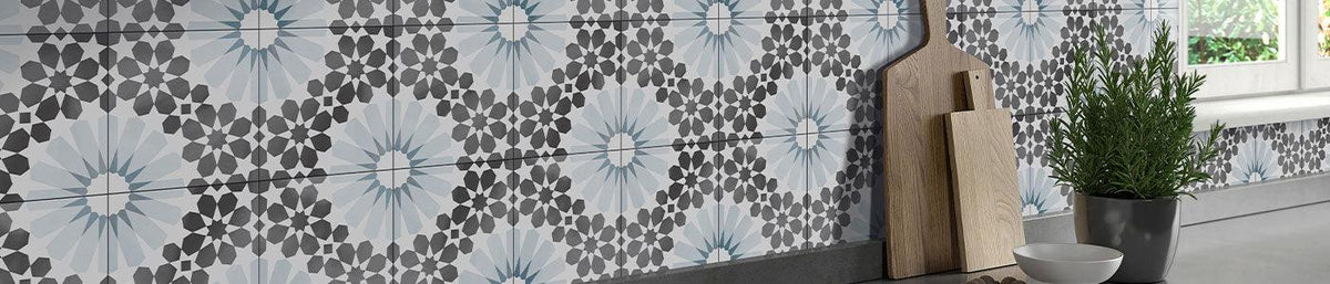 Floral Tiles from Tile Lane