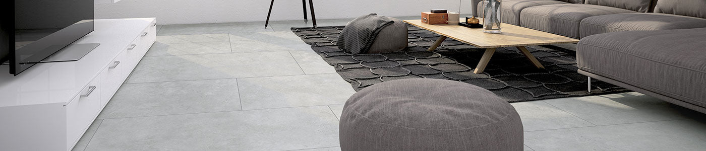 Kronos Cross Cut Travertine Porcelain Tiles