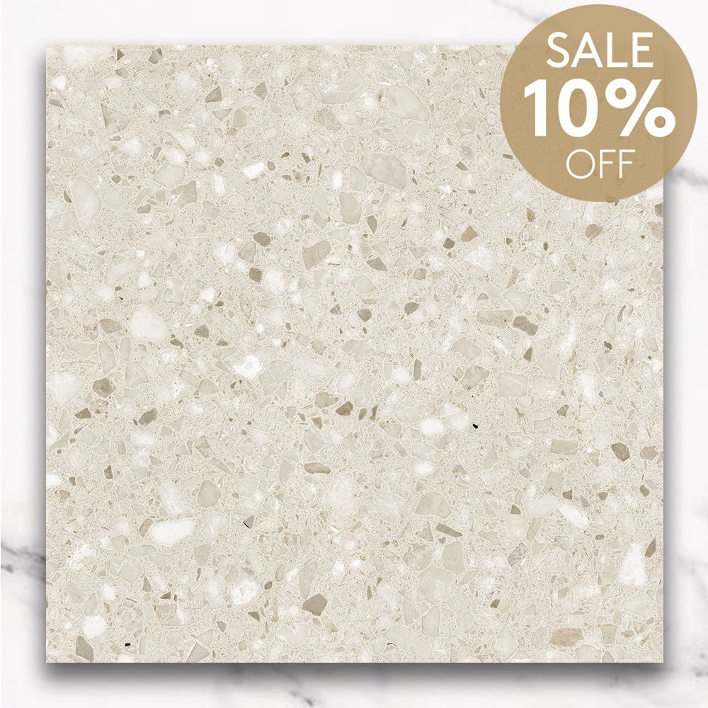 Modena Beige 300X300 Matt Terrazzo Porcelain Tile