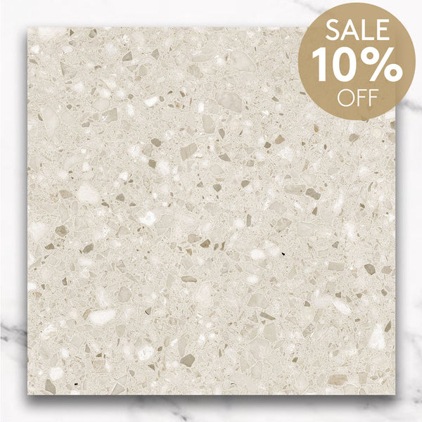Modena Beige 300X300 Matt Terrazzo Porcelain Tile