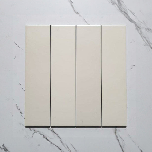 Osaka Mix Shade Ivory 75x300 Matt Subway Tile